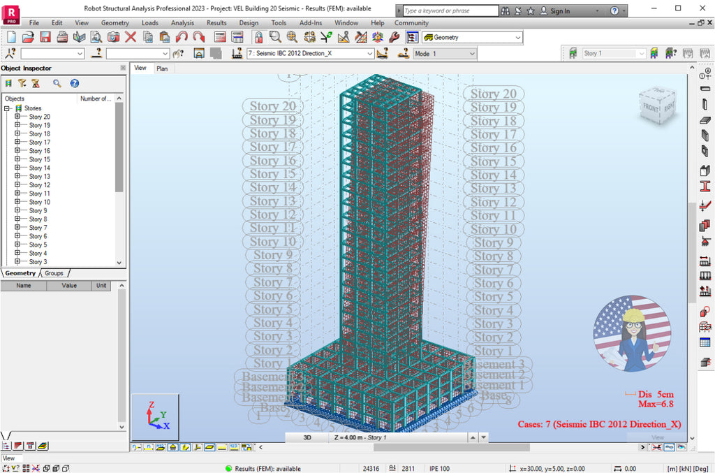 Autodesk Robot 2023 Tutorial | RC & Steel | Full Package – Virginia E-Learning&Training