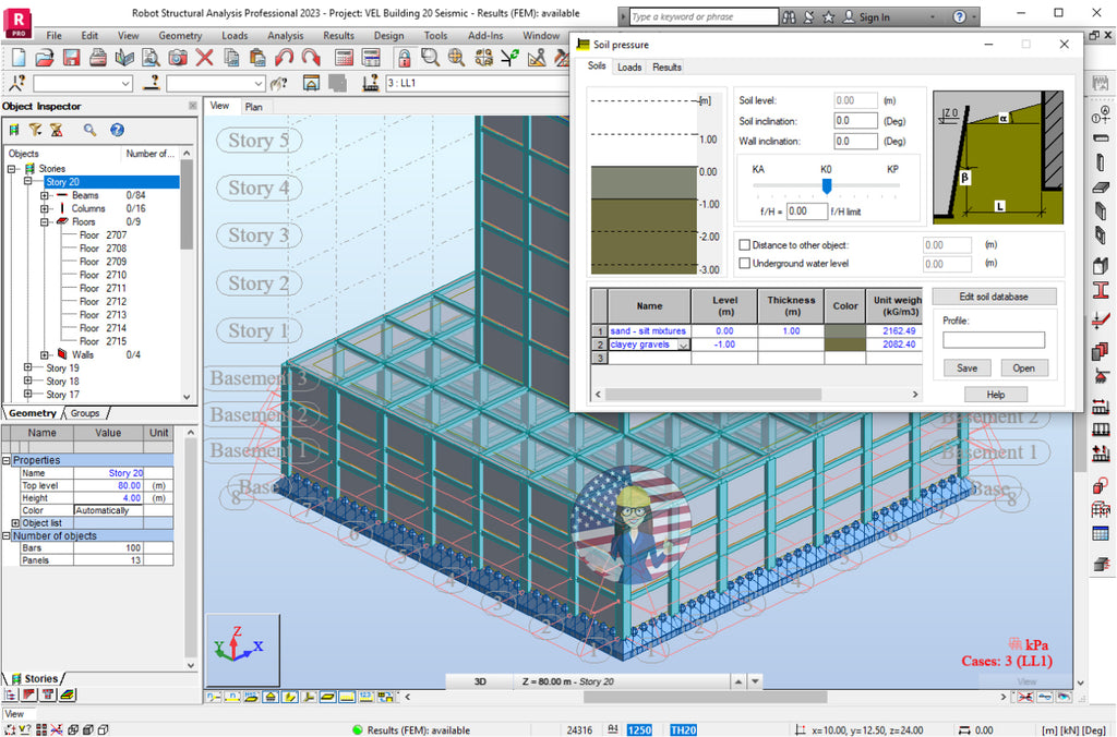 Autodesk Robot 2023 Tutorial | RC | III – Virginia E-Learning&Training