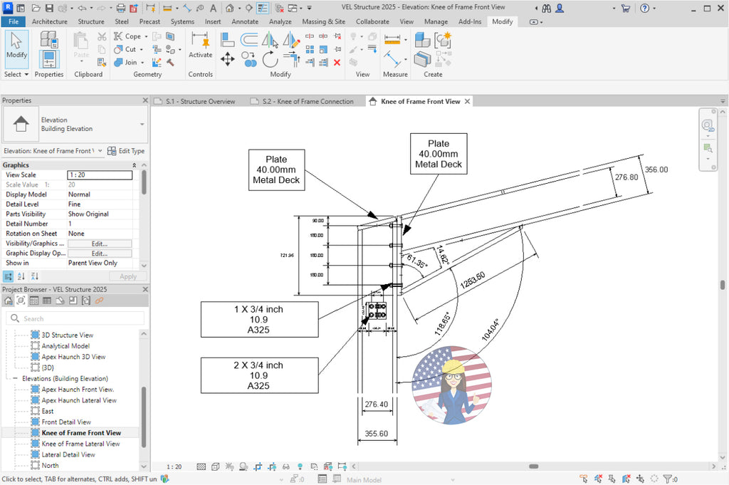 Autodesk Revit Structural Detailing 2025 Tutorial – Virginia E-Learning ...