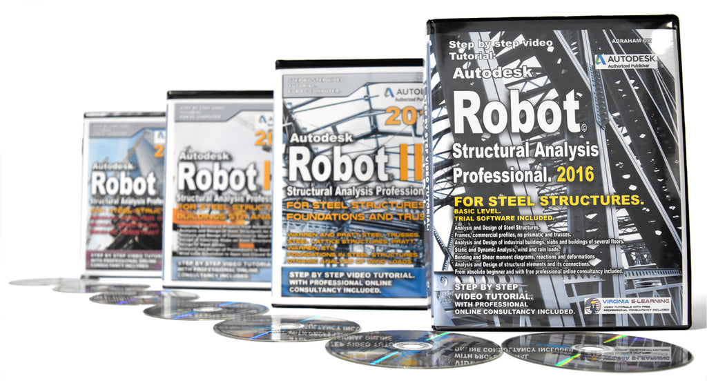 Autodesk Robot 2016-2018 Tutorials Steel. Full Package – Virginia E-Learning&Training