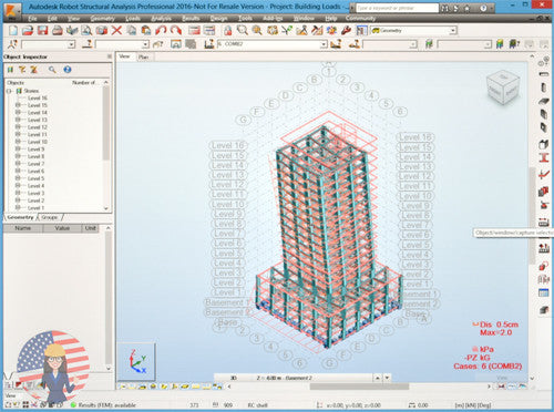 Autodesk Robot 2016 Tutorial. RC. Level III – Virginia E-Learning&Training