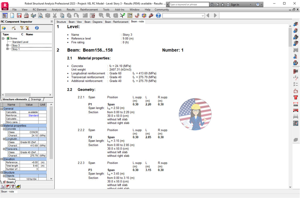 Autodesk Robot Structural 2023 Tutorial | RC | I – Virginia E-Learning ...