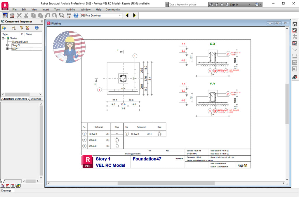 Autodesk Robot Structural 2023 Tutorial | RC | I – Virginia E-Learning&Training