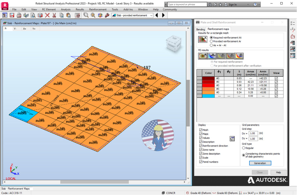 Autodesk Robot Structural 2023 Tutorial | RC | I – Virginia E-Learning&Training