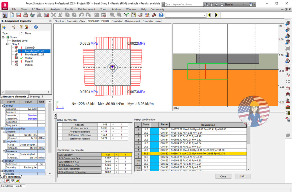 Autodesk Robot 2023 Tutorial Rc Ii Virginia E Learning Training