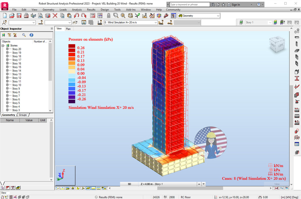 Autodesk Robot 2023 Tutorial | RC & Steel | Full Package – Virginia E-Learning&Training