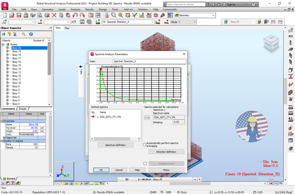 Autodesk Robot 2023 Tutorial | RC | III – Virginia E-Learning&Training