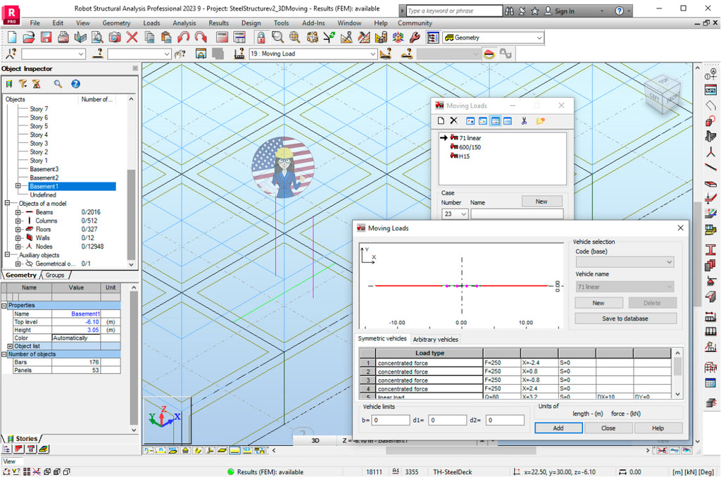 Autodesk Robot 2023 Tutorial. Steel Level III – Virginia E-Learning ...